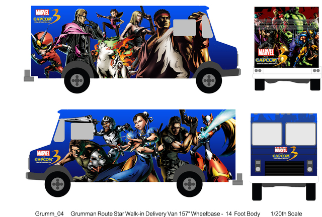 Food Truck 1st Look - Marvel vs Capcom 3 Food Fight - Mobile Food News