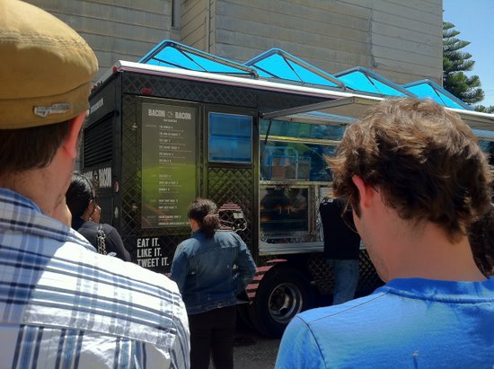 SF: Bacon Bacon Truck Gets Hype Hype - Mobile Food News