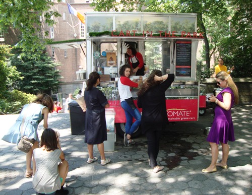 New York, NY: Street Eats - “Smoked” Duck Kielbasa from the Rouge ...